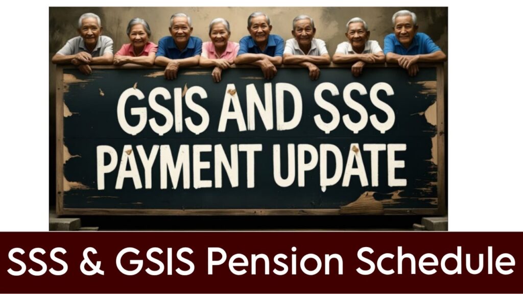 SSS & GSIS Pension Schedule – August 2025 Payout Dates and Important ...